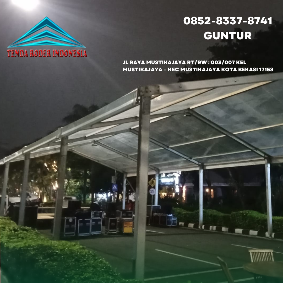 Sewa Tenda Roder Transparan Pt Malindo Food Deltamas - Pusat Sewa Tenda ...